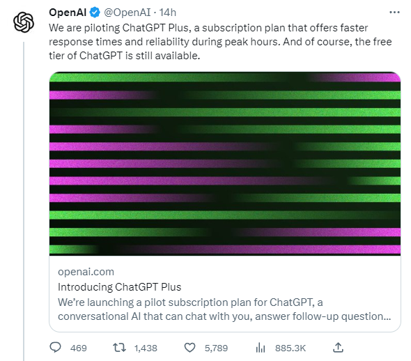 ChatGPT Plus：更快更强更稳定的 ChatGPT 升级版